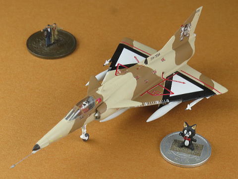IAI クフィール C2 サキ機 (ローズリッジ製デカール使用) IAI KFIR C2 Saki ドラゴン